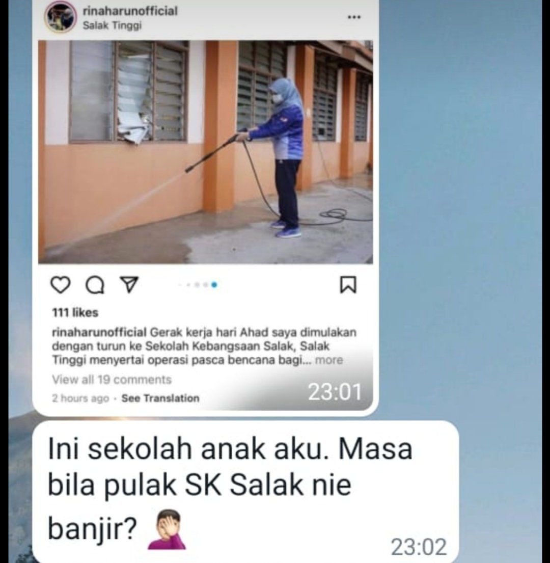 Penduduk Seri muda komen Menteri buat wayang
