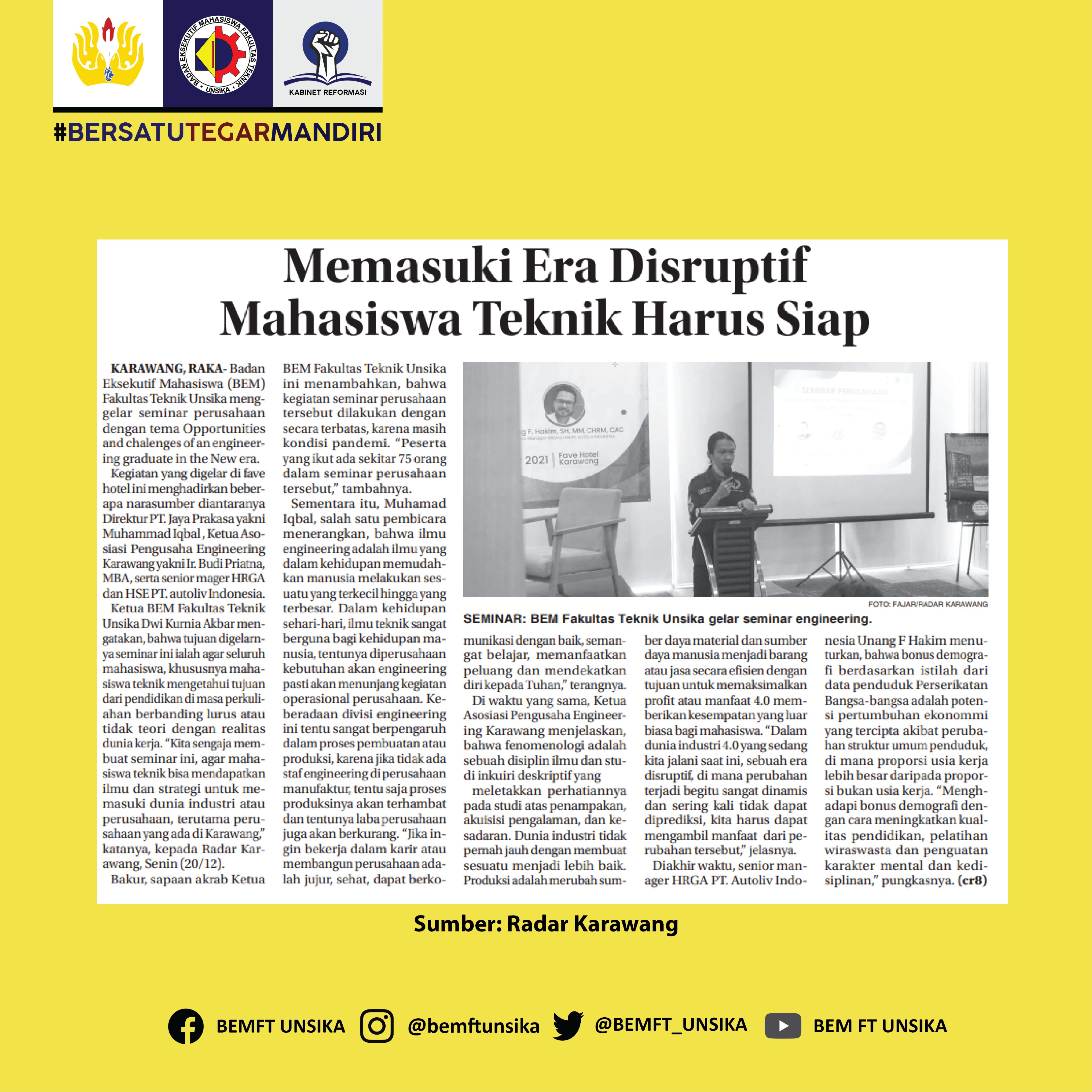 BEM FT UNSIKA (@BEMFT_UNSIKA) / Twitter