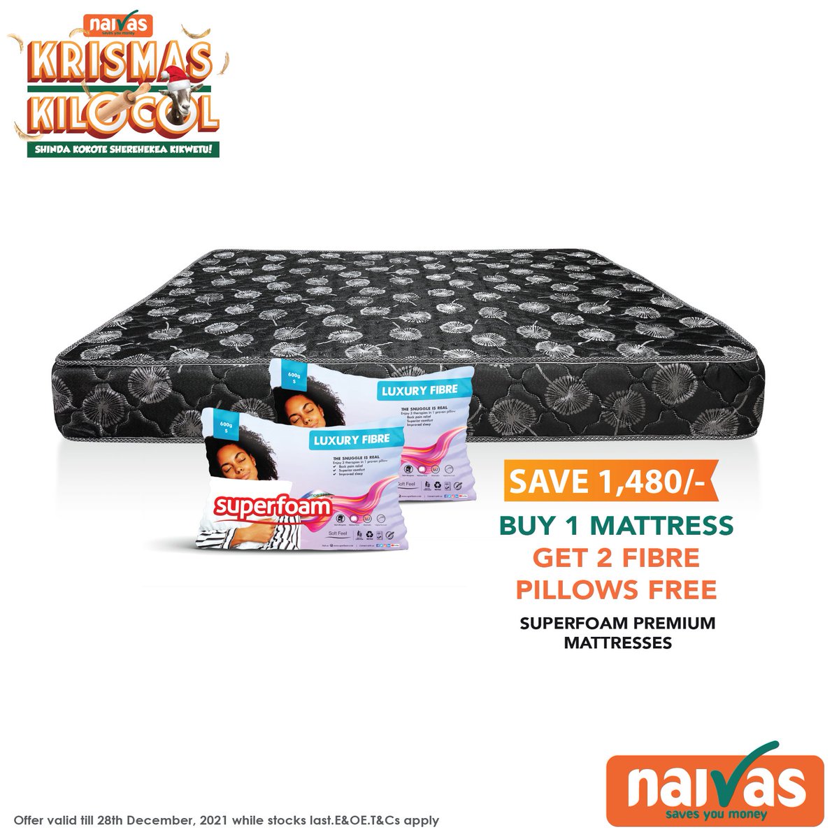 Naivas Supermarket X That feeling when you re exhausted or sleepy you can t wait to get to bed.imagine now going not only to your bed but to one with a new