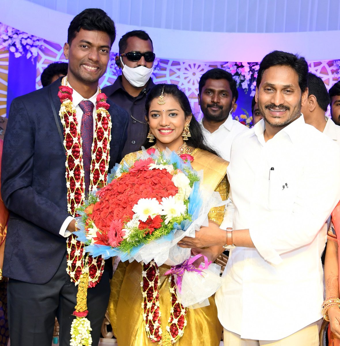 Ys Bharathi Marriage Photos