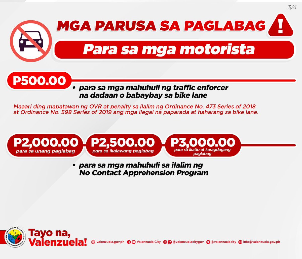 valenzuelacity on Twitter: "Simula Enero 3, 2022, mahigpit nang ipatutupad ang paggamit ng BIKE ...