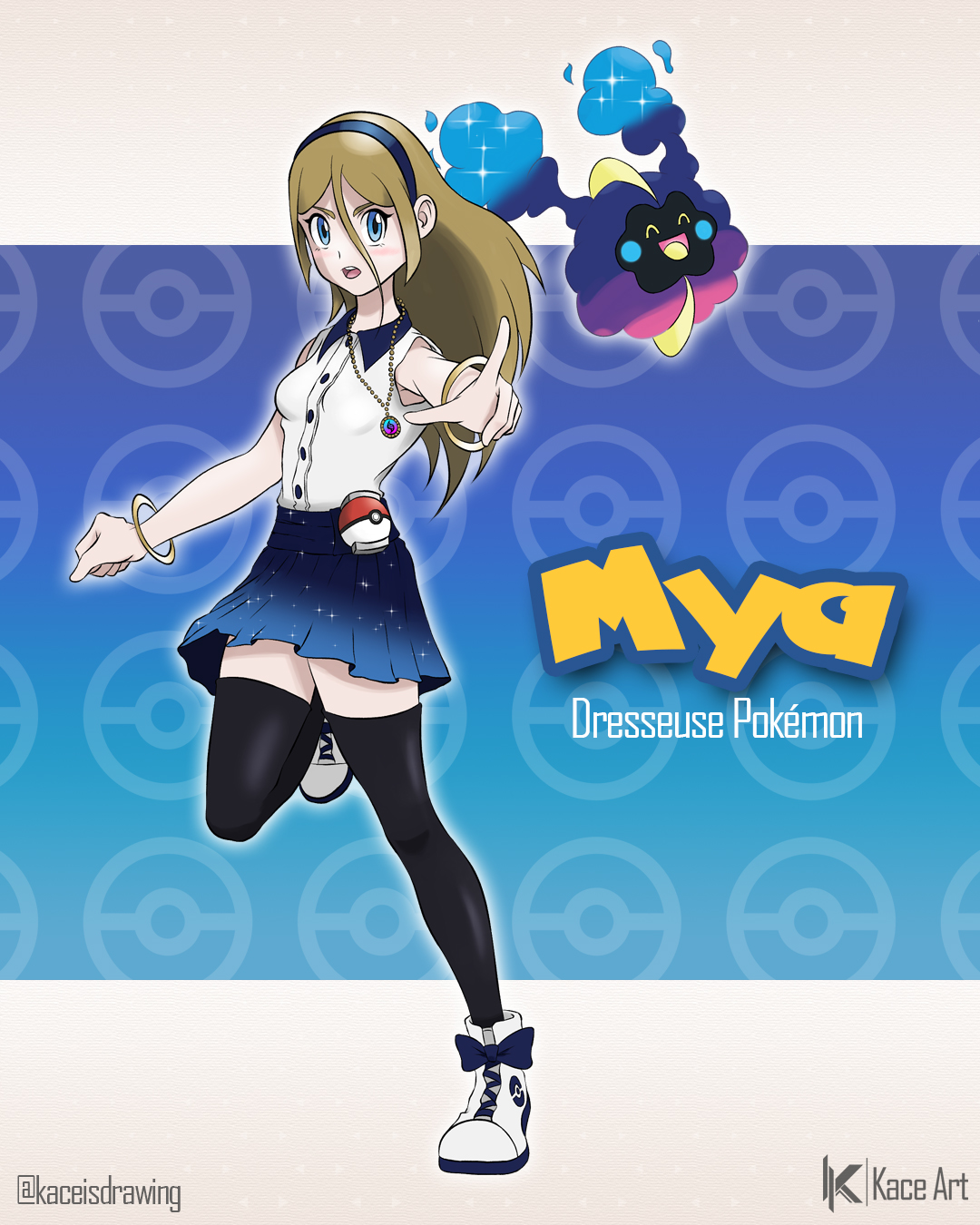 Pokemon Female Trainer Oc