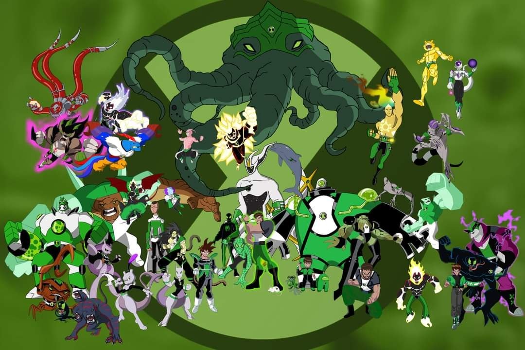 Ben 10 Alien Force All Aliens Together