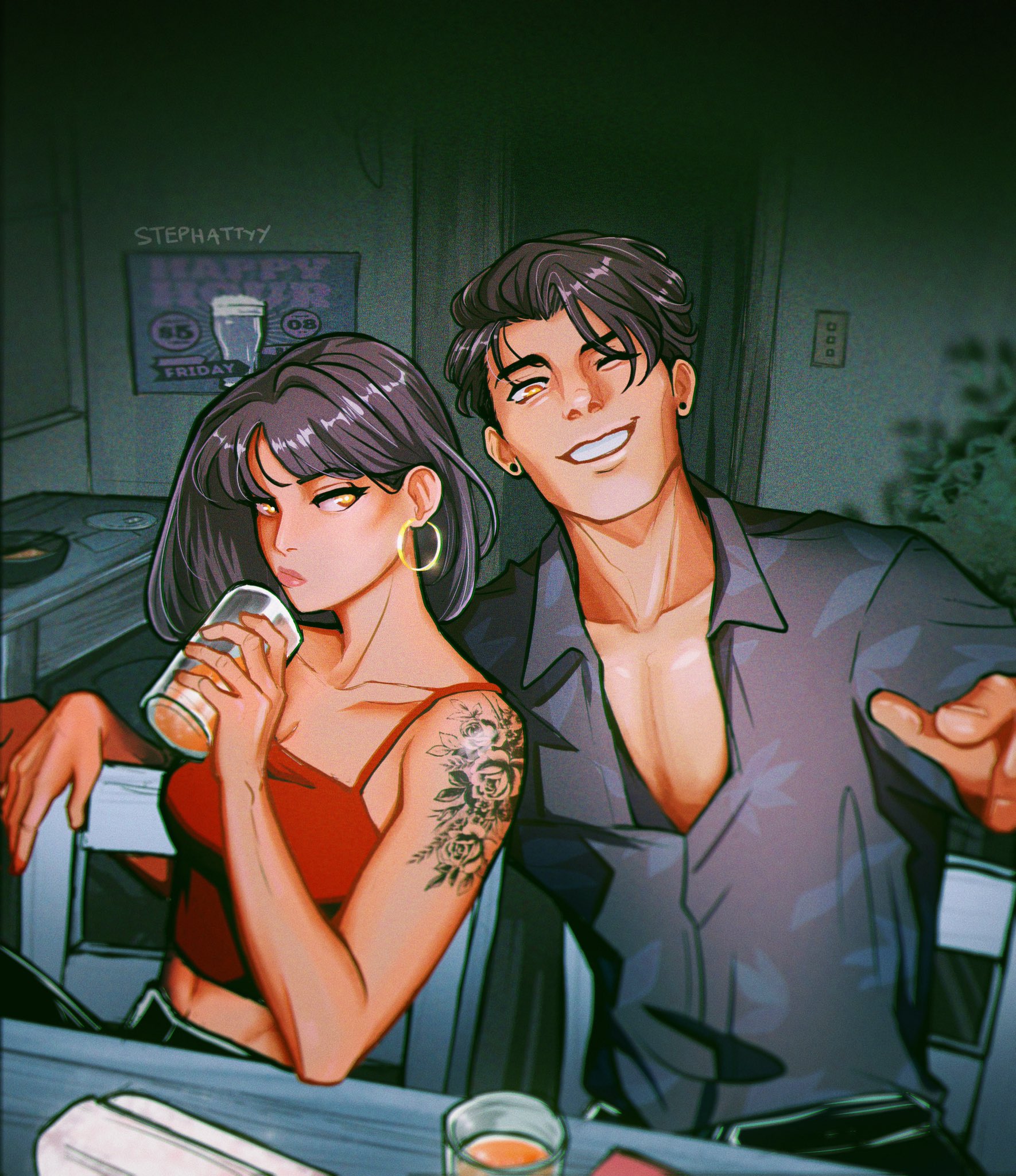 steph 婷 on Twitter: "Some stuff from this year I don’t dislike :’) was mostly busy with webtoon ...