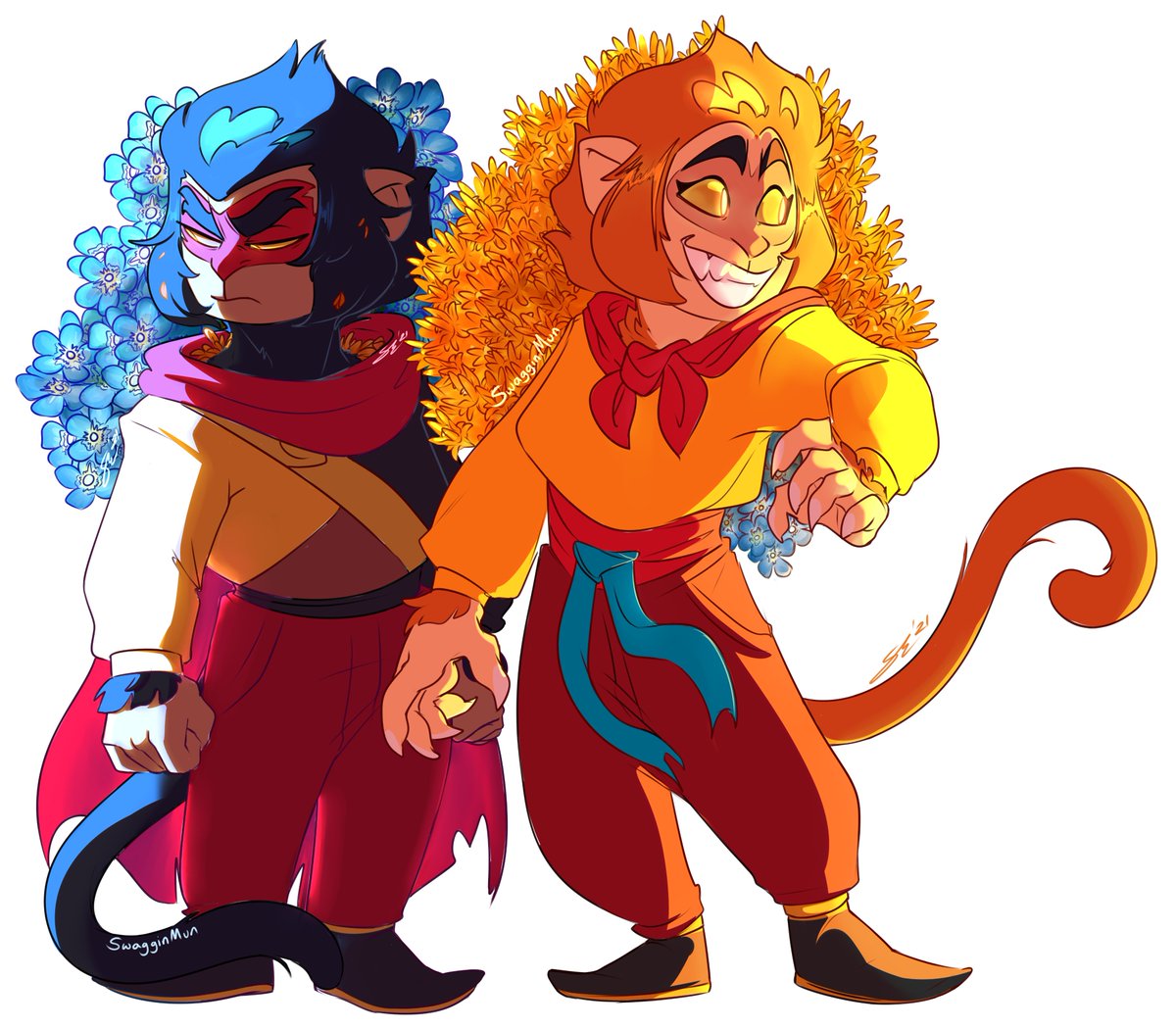 「And the second batch of @WolfLoupen 's c」|💥💥MONKIE KID DEMI💥💥のイラスト