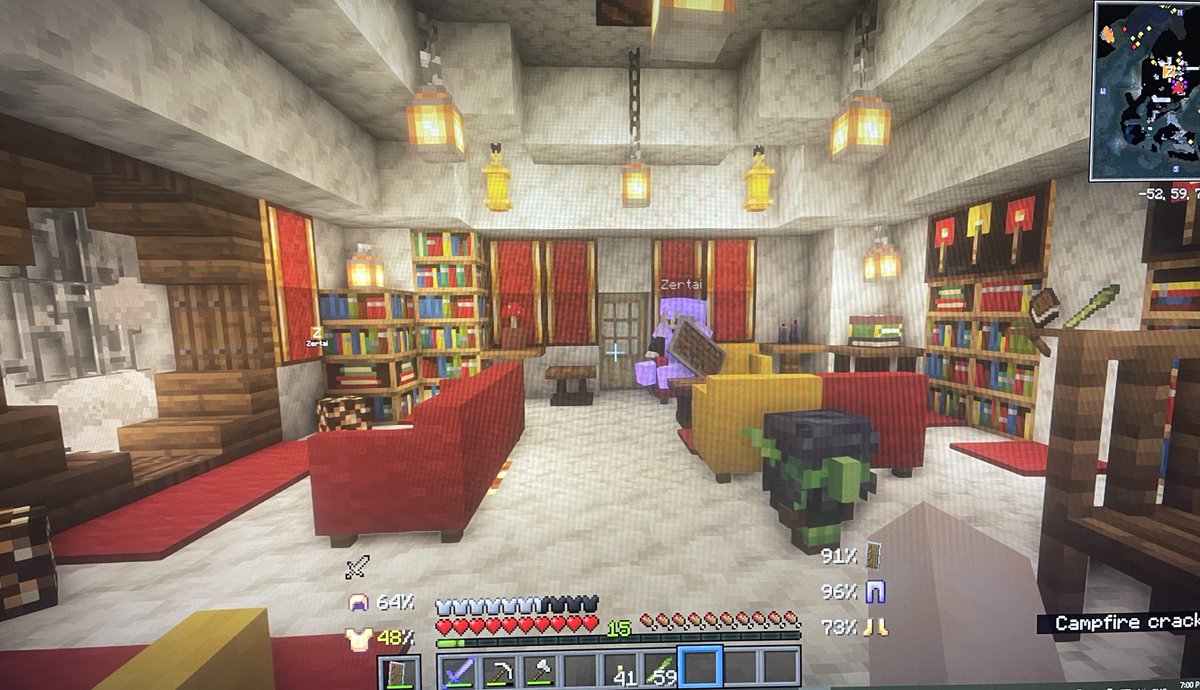 Gryffindor Common Room Minecraft