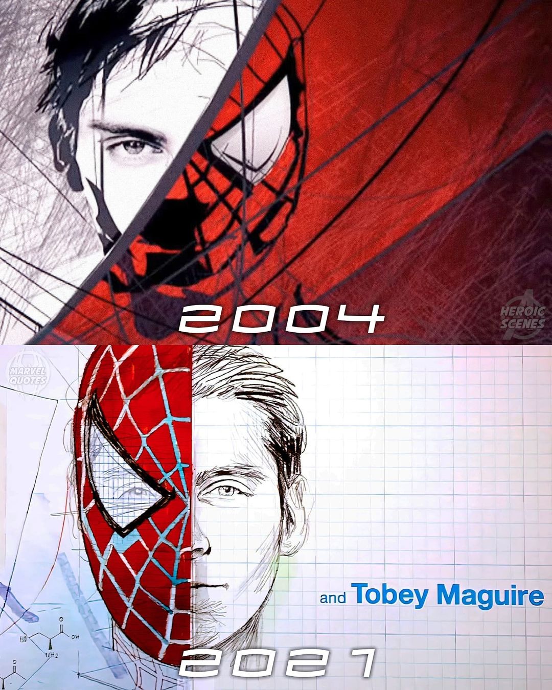 Tobey Maguire Then