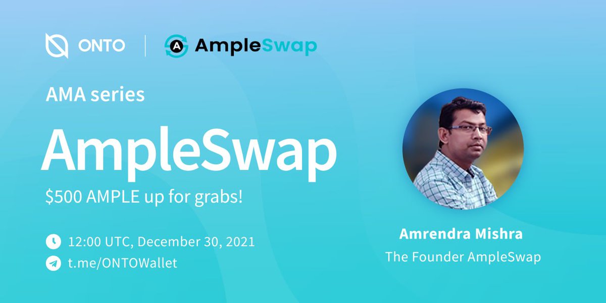 ONTO Wallet - Web3 Gateway on Twitter: "📢#ONTO is hosting an #AMA with @ampleswap 😊 The Best AMM ...