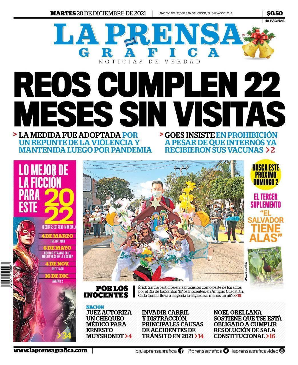 La Prensa Gráfica On Twitter Compartimos La Portadalpg De La Prensa
