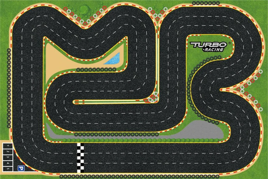 Race Track Birds Eye View