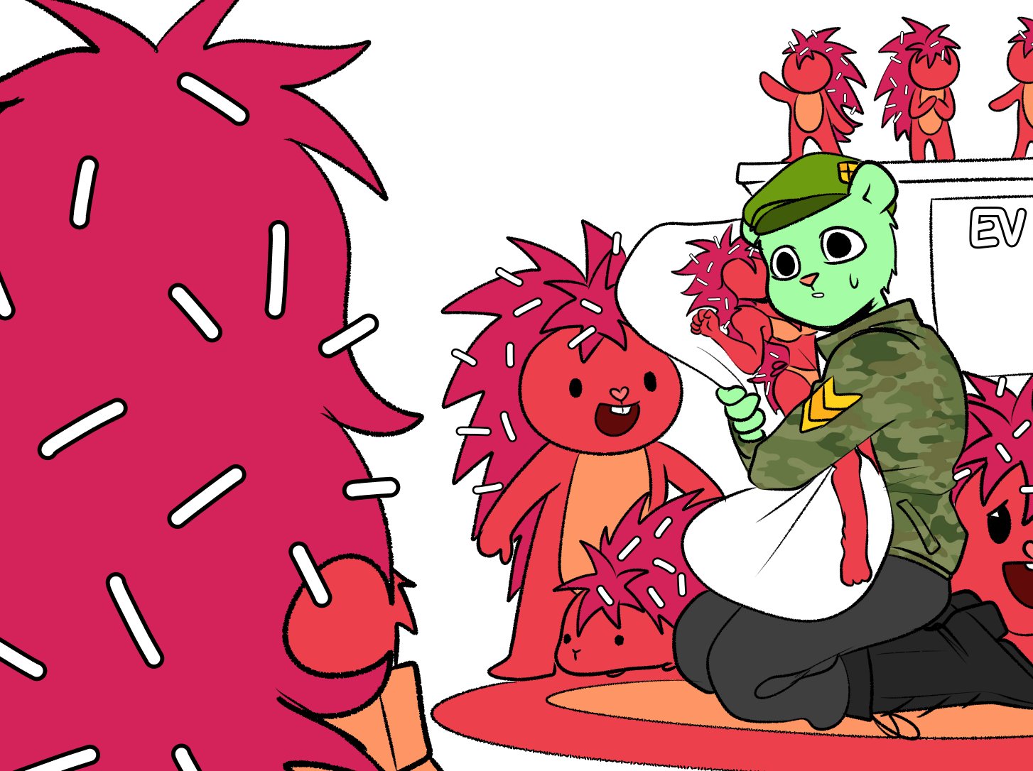 Happy Tree Friends Flaky And Flippy Comic