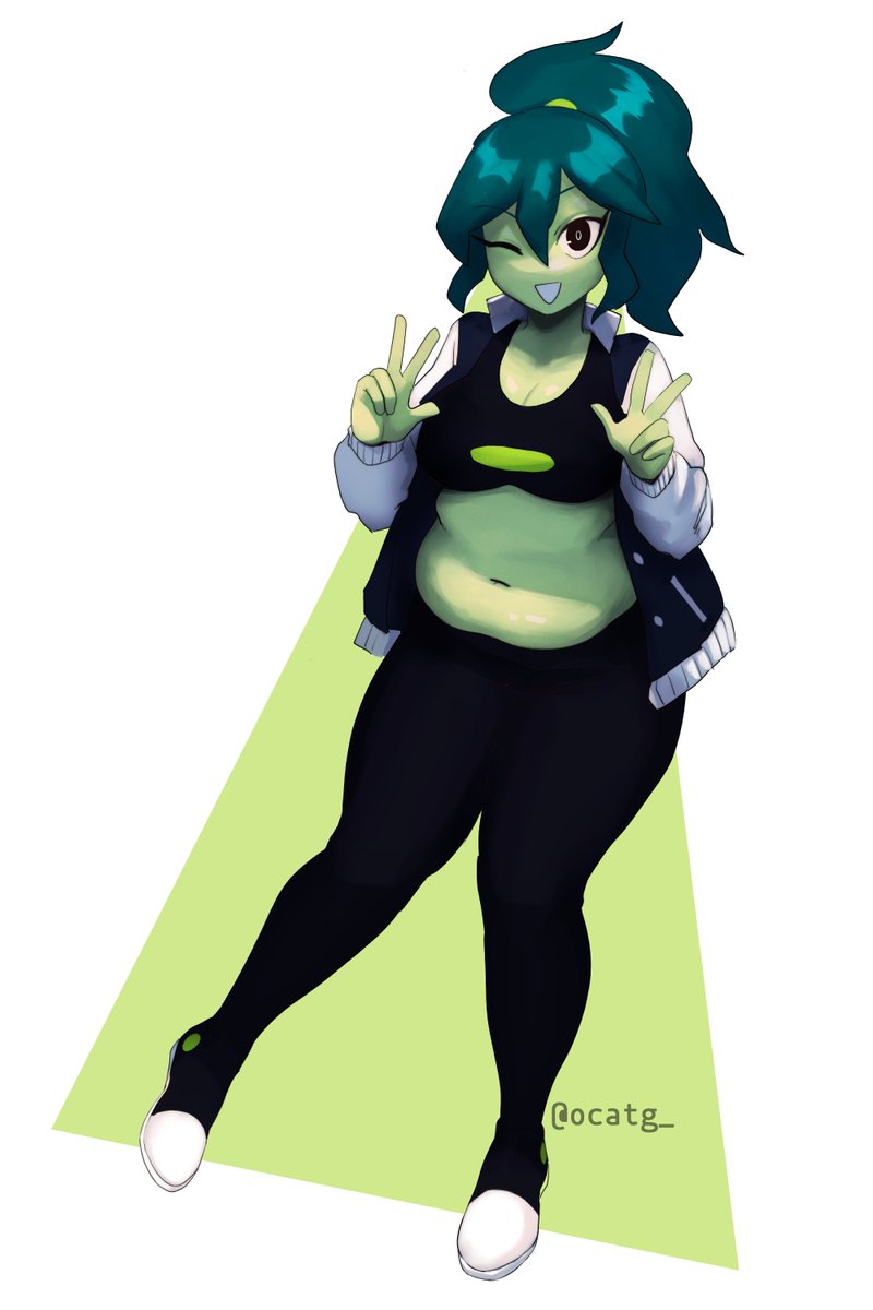 「t tummy.,. 」|ocatg | comms closedのイラスト