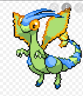 Shiny Flygon Sprite