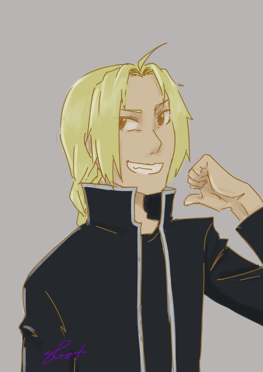 「luh sino yan im rewatching FMA:B again 」|Ghost | 📍new artのイラスト