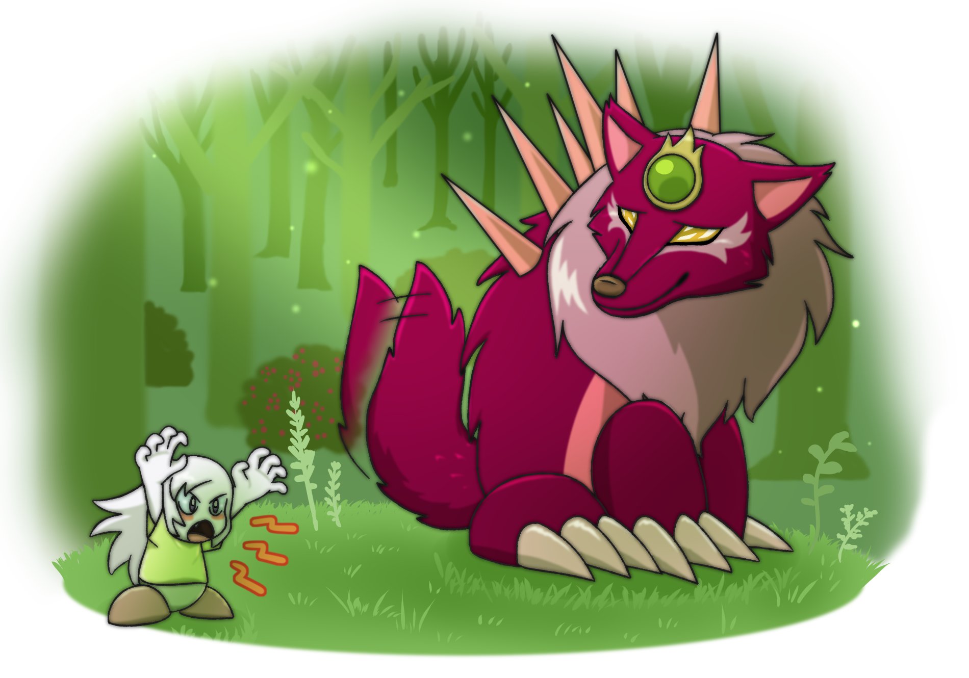 Kirby Right Back At Ya Wolfwrath