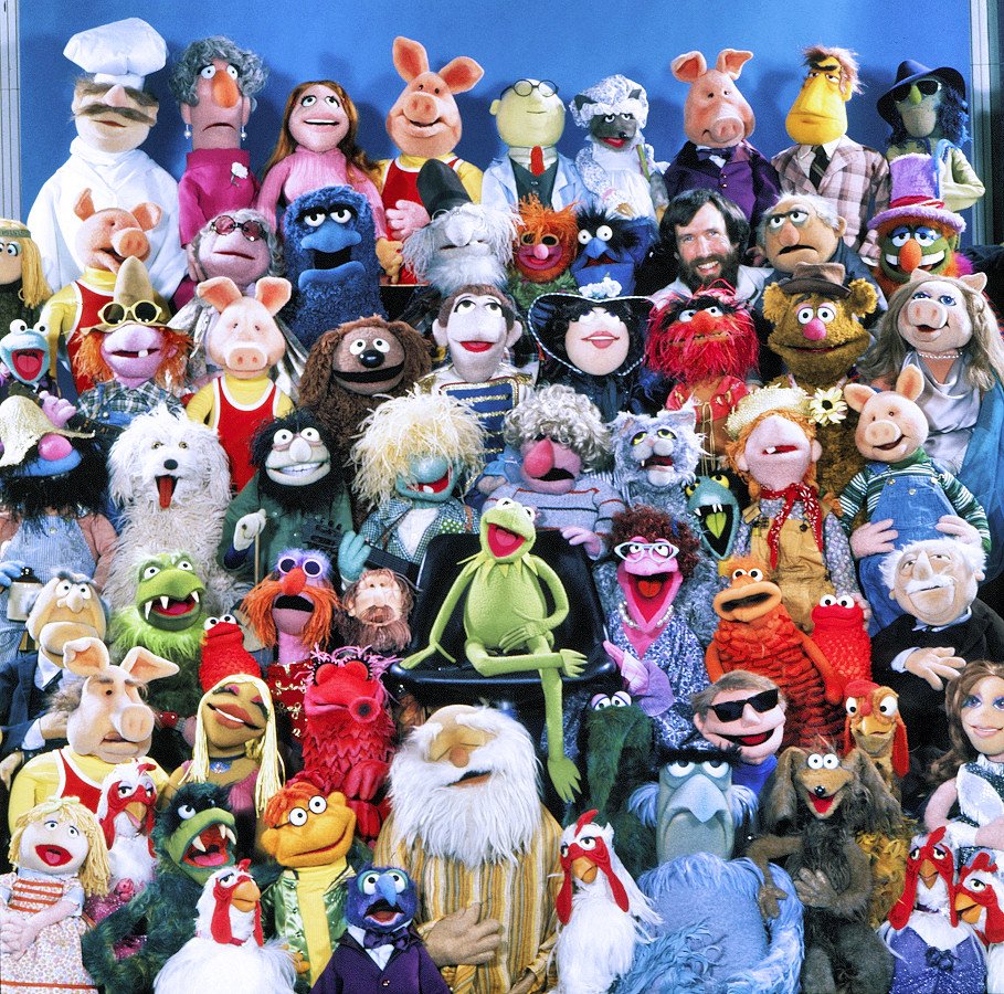 Blue Muppet Characters