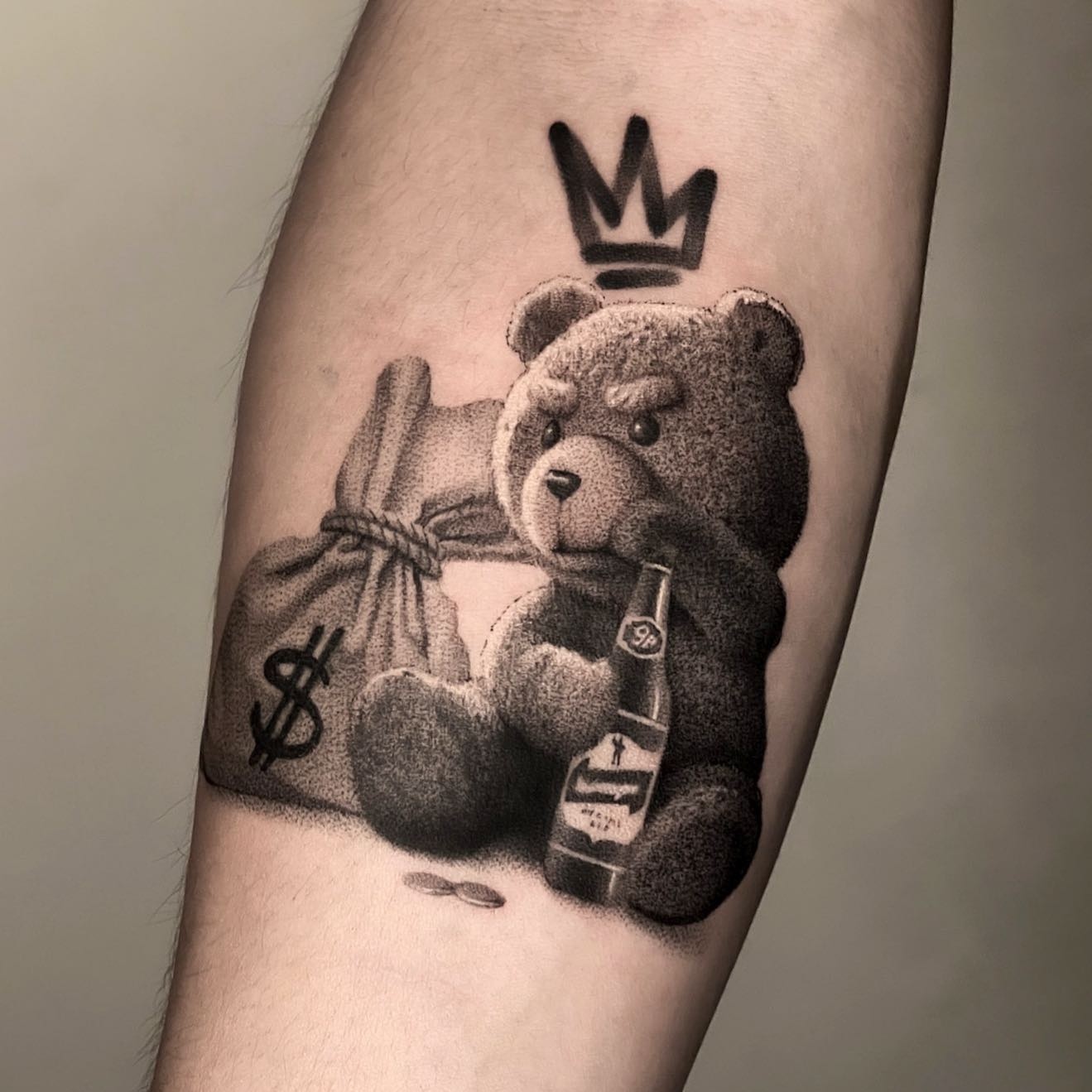 Teds Tattoos ⚡ Criminal Tattoo⚡ On Instagram: “Oso Ted! Mini
