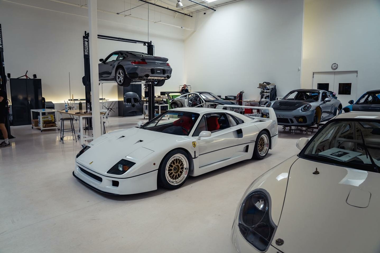 Ferrari F40 White