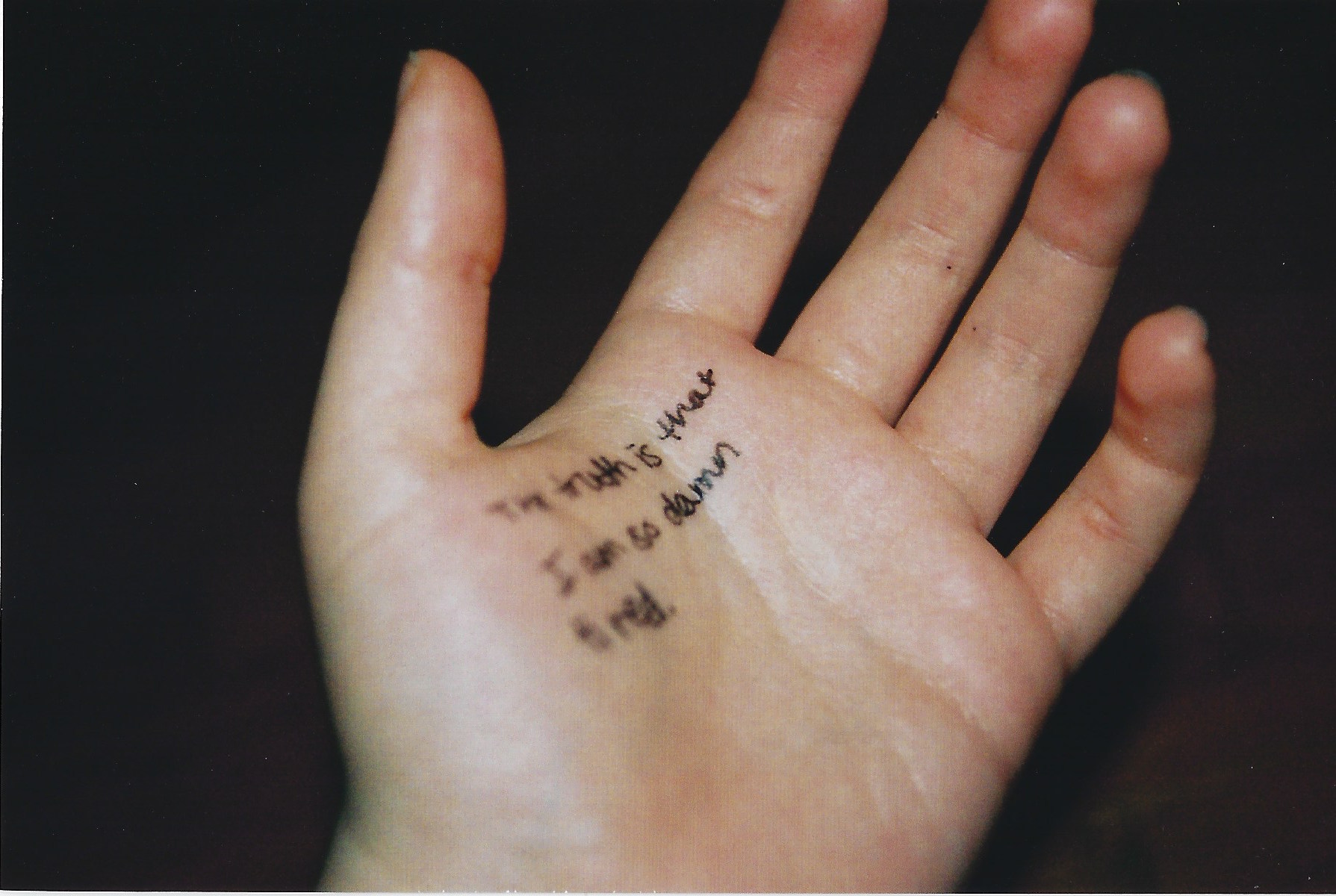 Cute Things To Write On Your Wrist