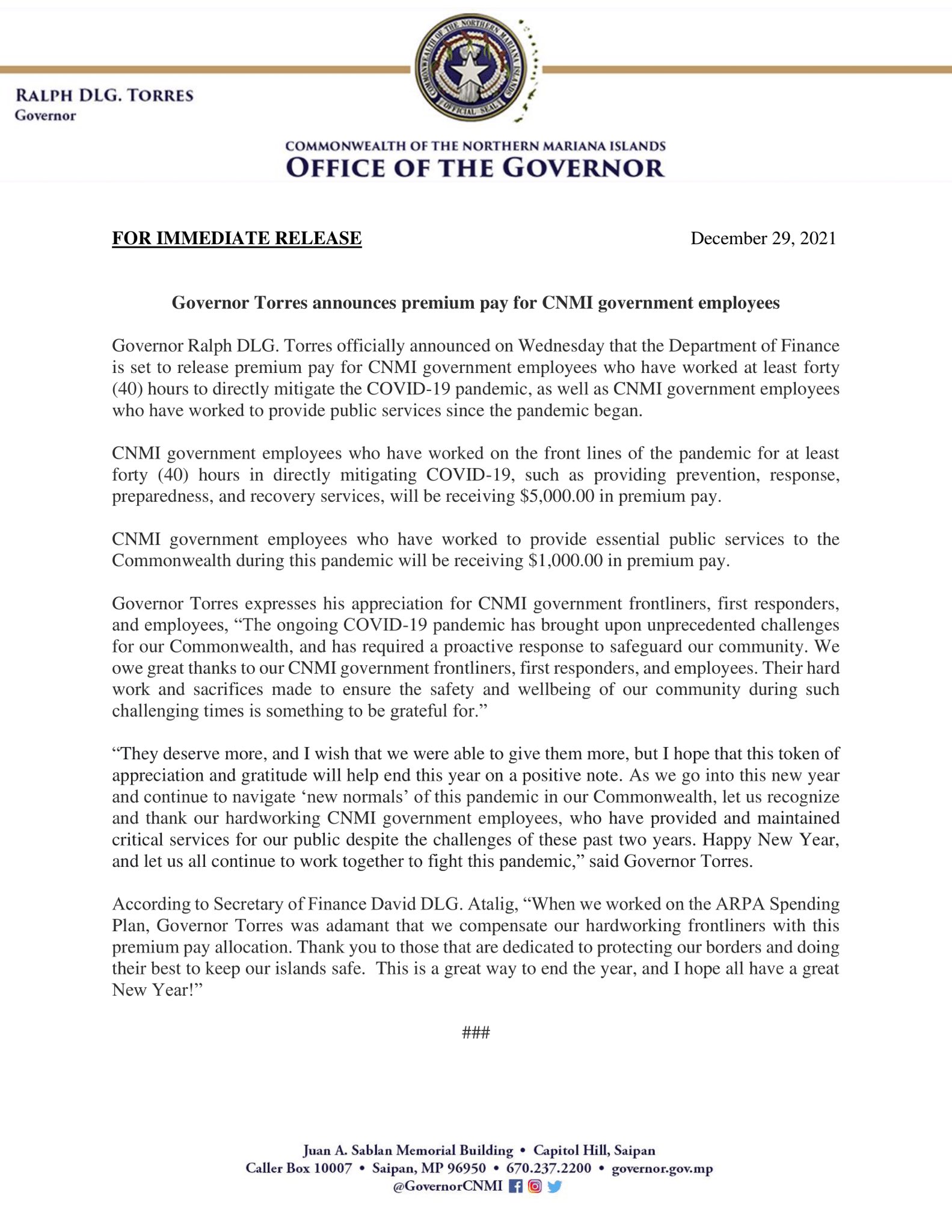 Cnmi Department Of Public Safety Seal