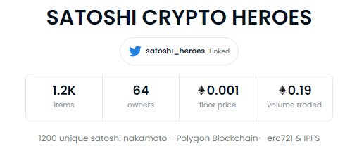 NFT Satoshi Crypto Heroes (@satoshi_heroes) | Twitter