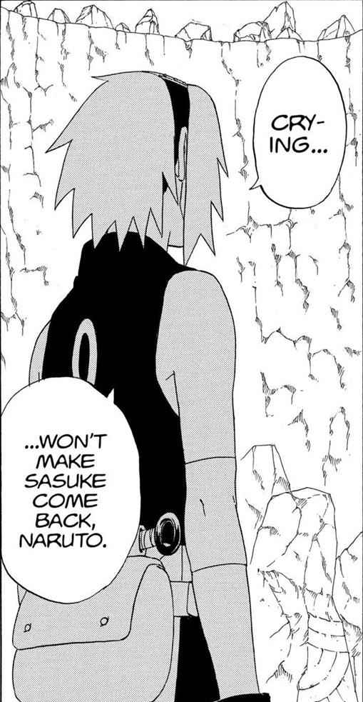 Sasuke Crying For Sakura
