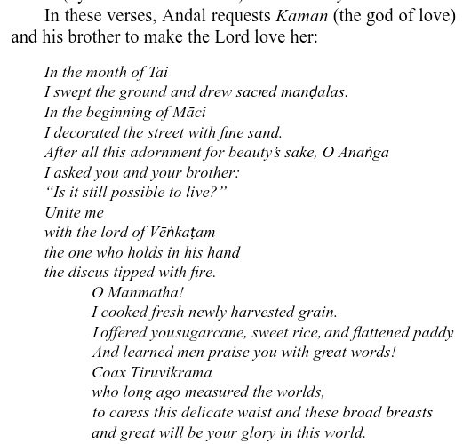 This is the Idol of Devi Andal (Godadevi) the Only Female Avatar of the ...