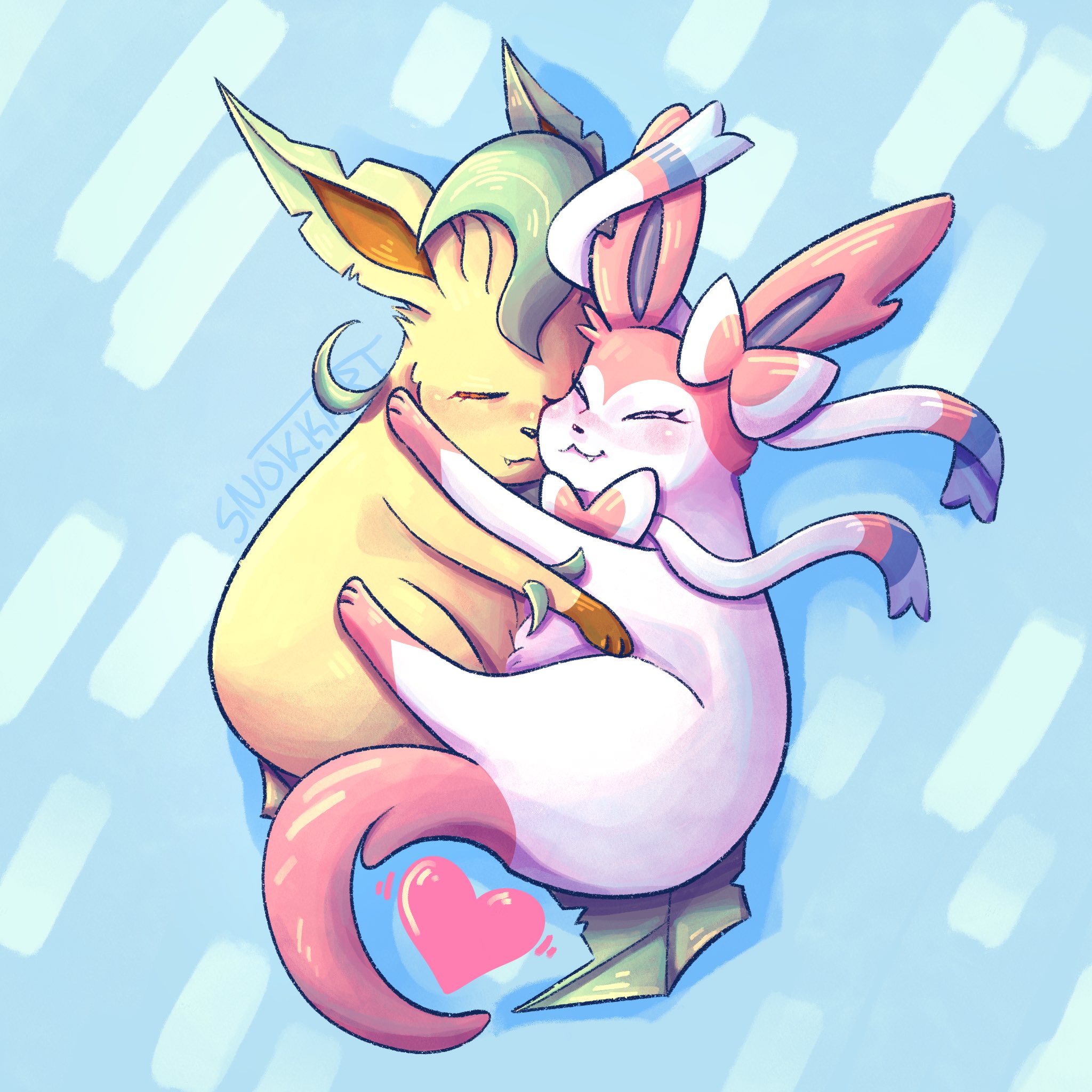 Leafeon And Sylveon