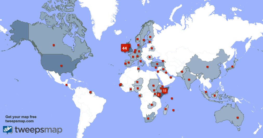 Twitter Follower Maps
