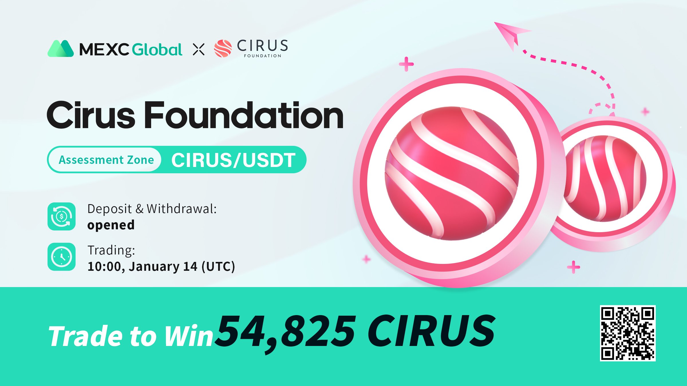 MEXC Global on Twitter: "MEXC will list $CIRUS @CirusFoundation in the Assessment Zone under ...