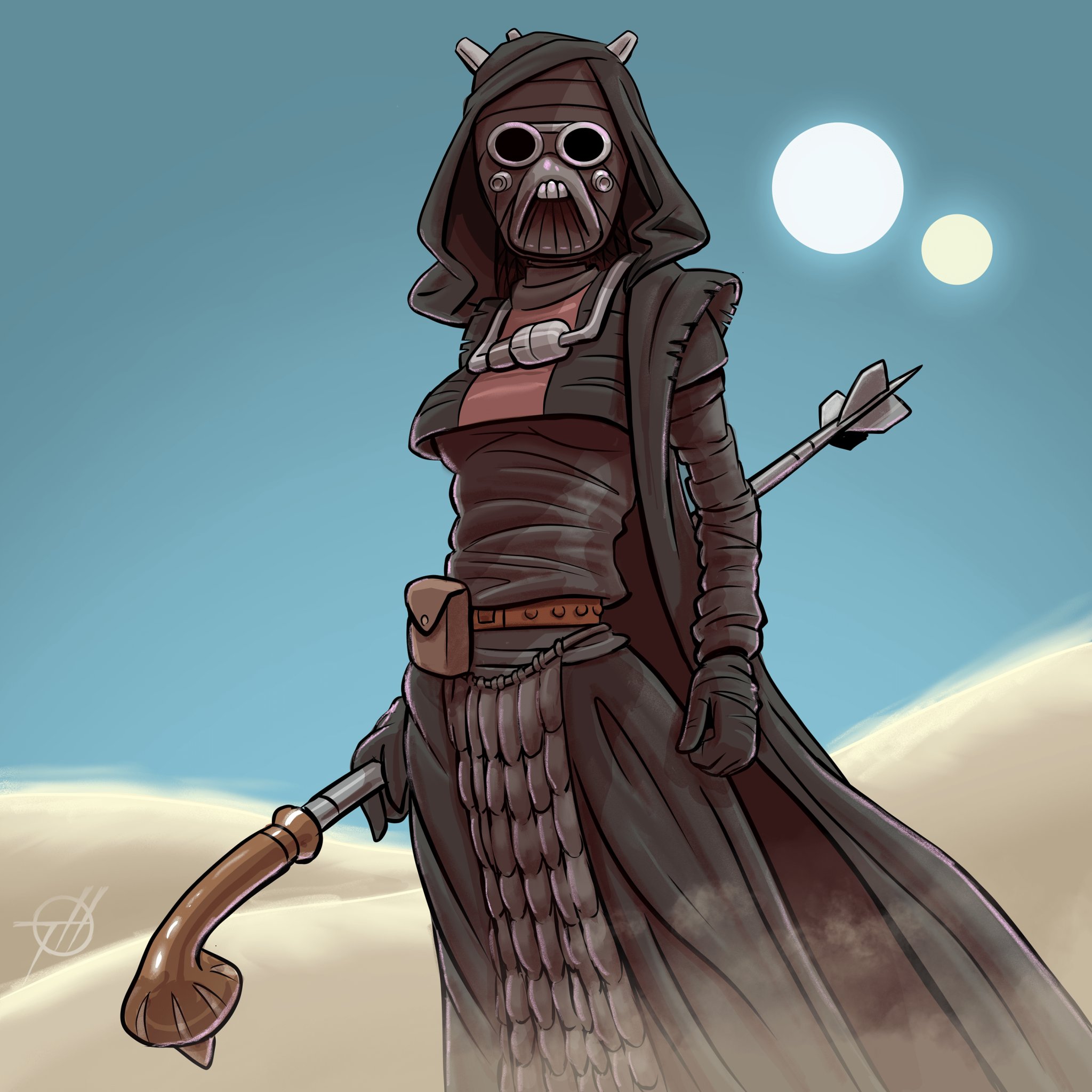 Star Wars Artwork Tusken
