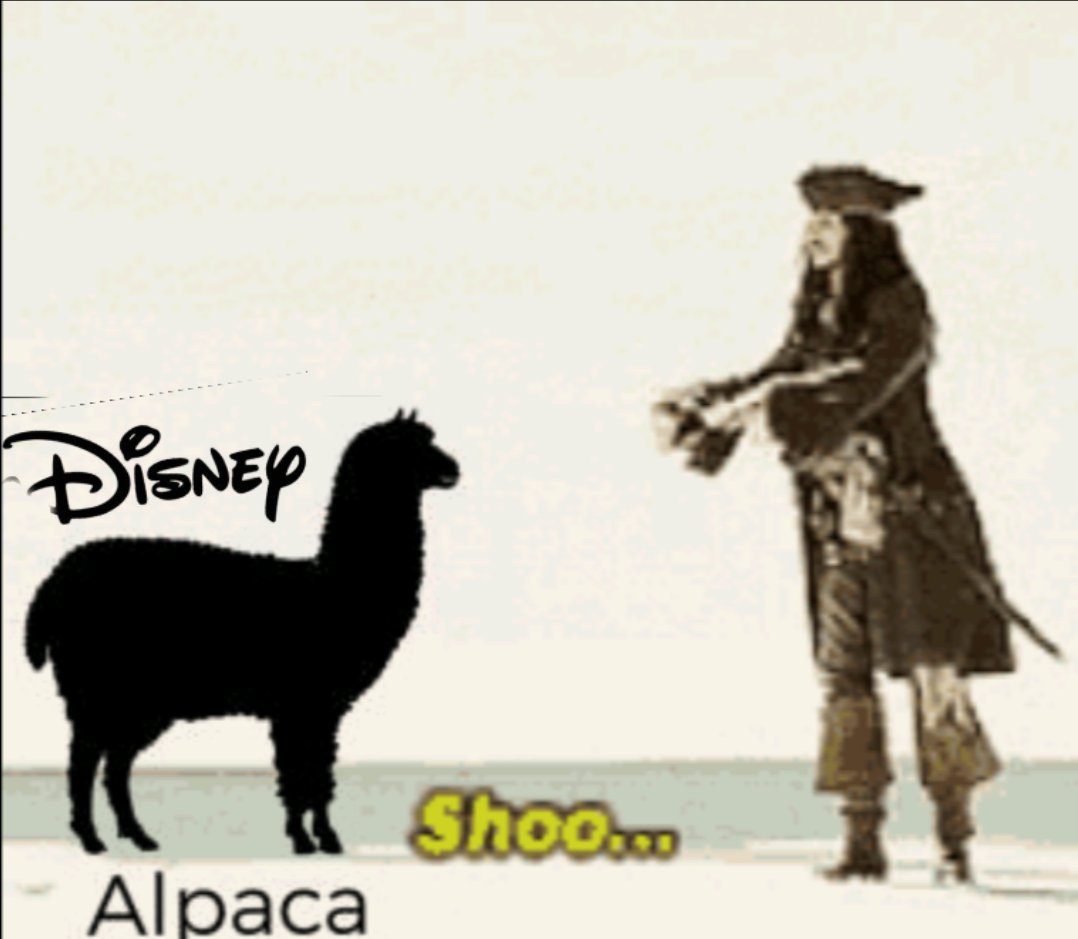 Jack Sparrow Shoo Gif