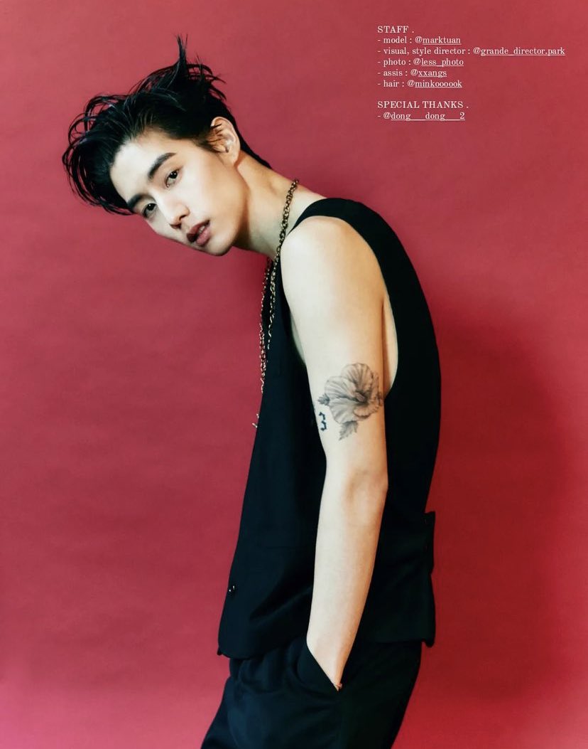 Mark Tuan Photoshoot