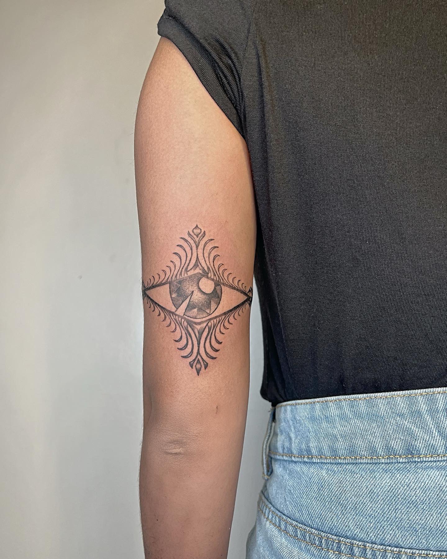 Evil Eye Triangle Tattoos All Seeing Eye SVG, The Eye Of Providence