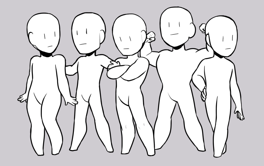 Chibi Group Base 5