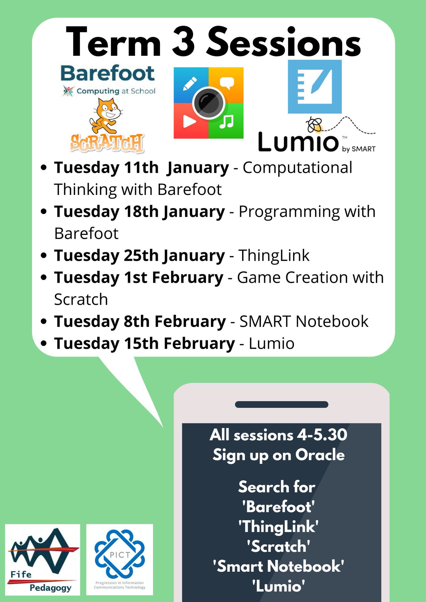 Fife Digital Learning on Twitter: "Want to learn more about @BarefootComp and programming? Then ...