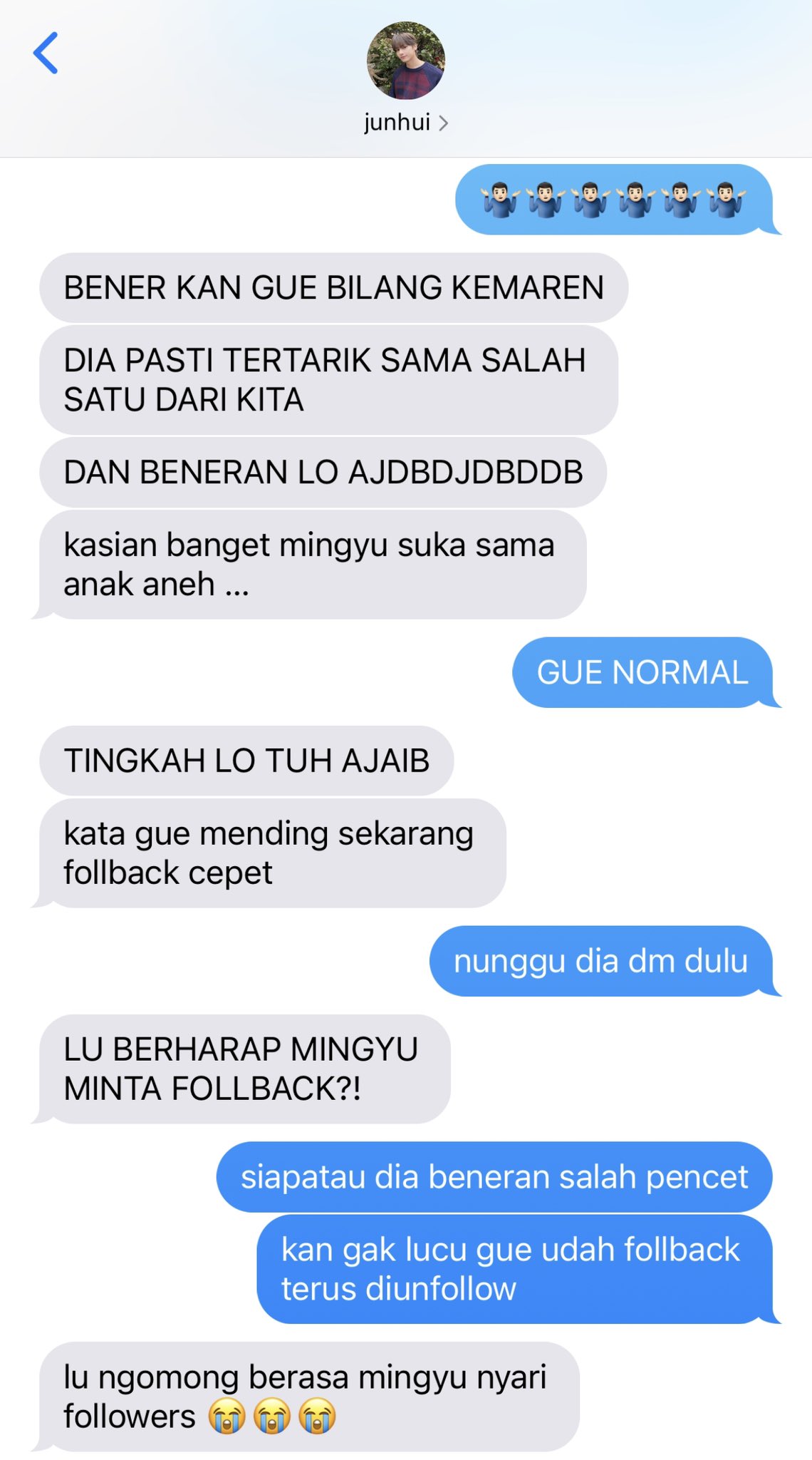 kay. on Twitter: "makanya kalo ngomong jangan suka sembarangan https://t.co/3apDf0YLOO" / Twitter