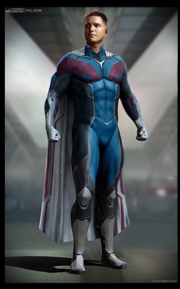 Superhero Concept Art