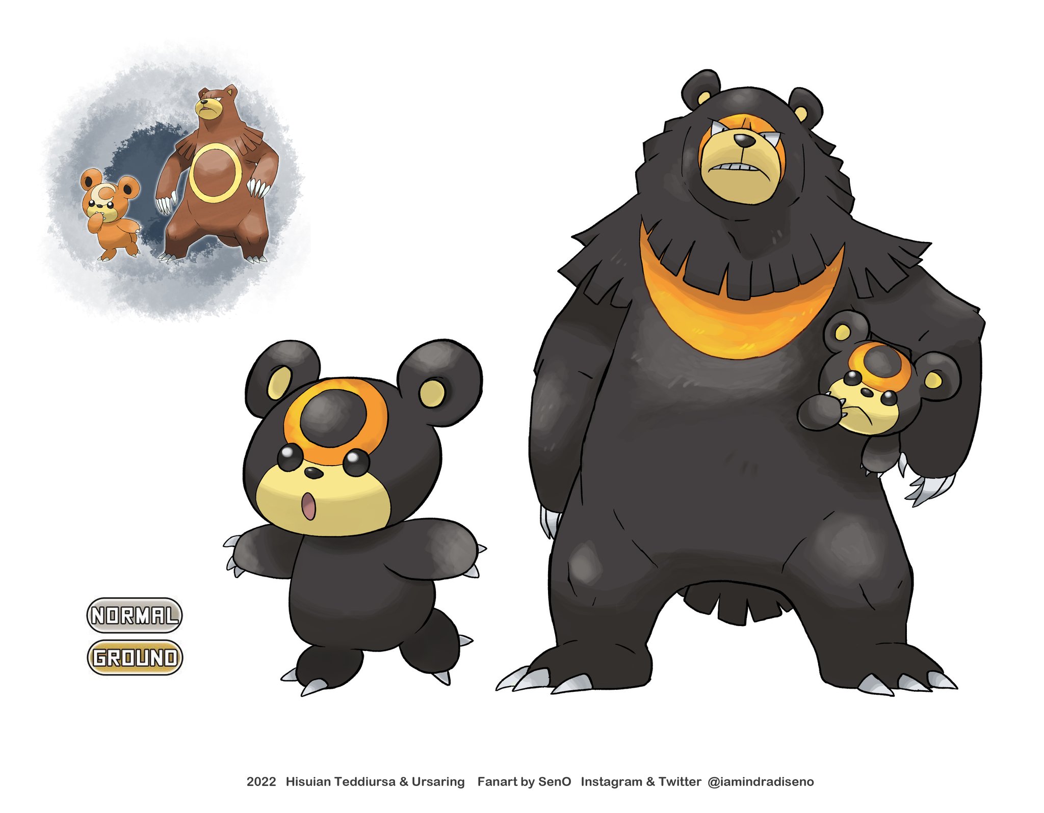 Ursaring Mega Evolucao Teddiursa #216 Serebii.net Pokédex