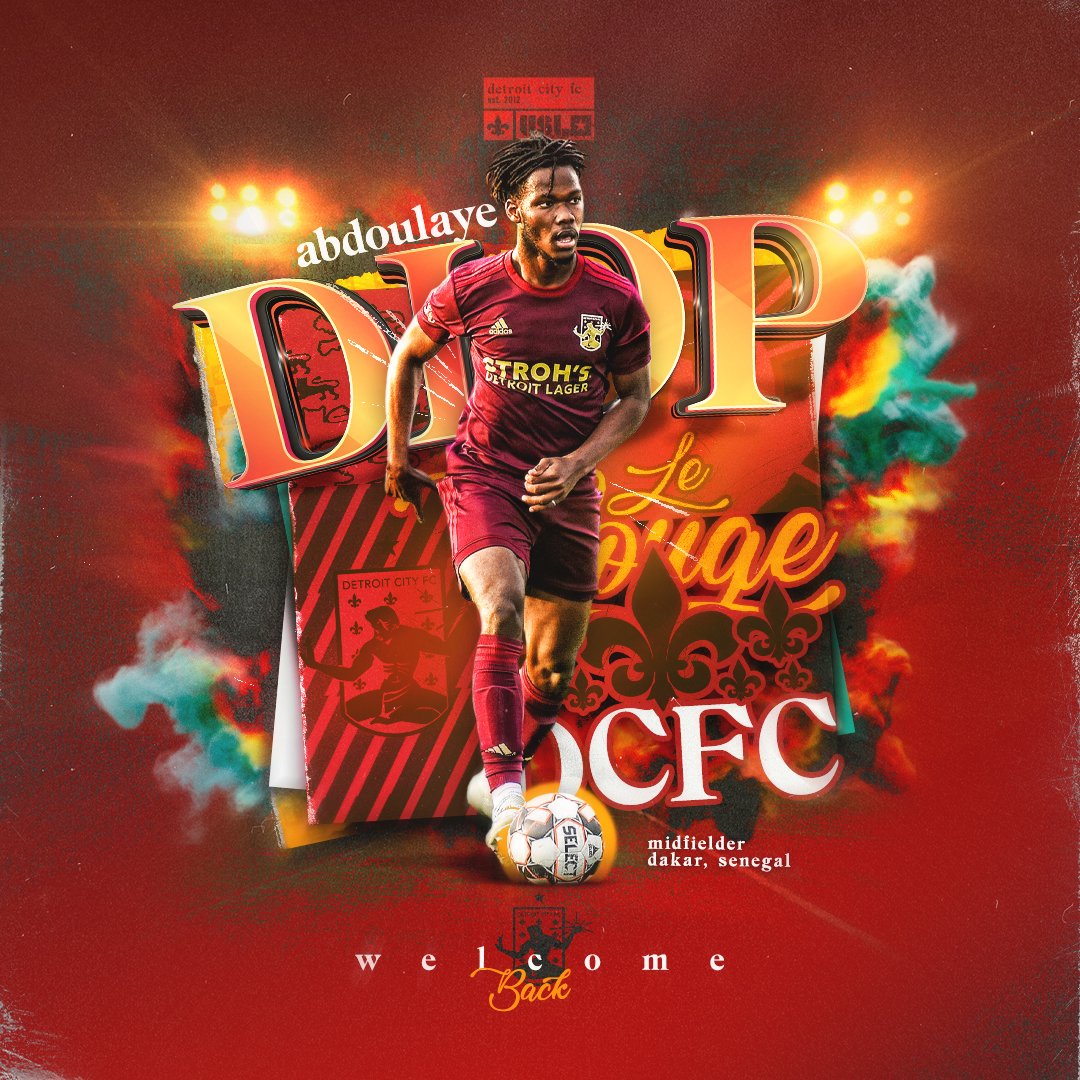 Abdoulaye Diop signs for Detroit City FC : r/USLPRO