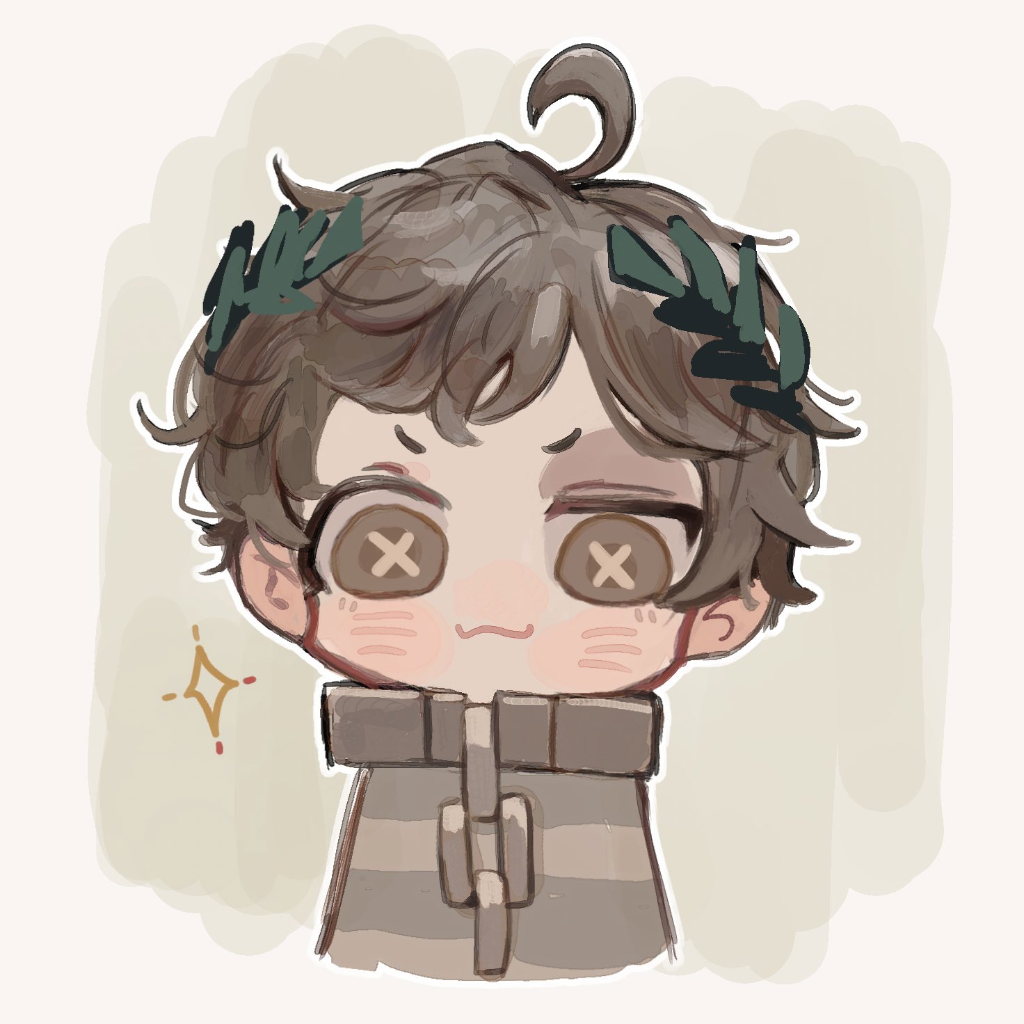 Chibi With Curly Hair