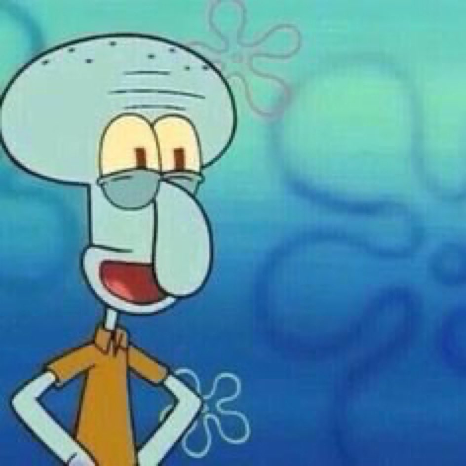 Spongebob Smile At Squidward