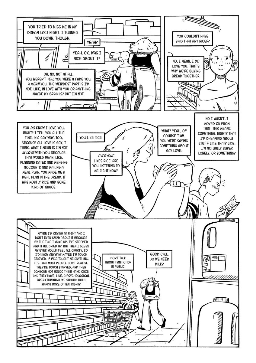 「comic about bread and milk 」🛸 MEEP 👽🪼 | VGENの漫画