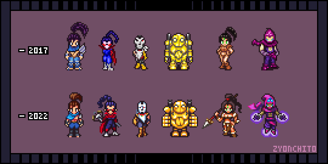 クロノトリガーのスプライト