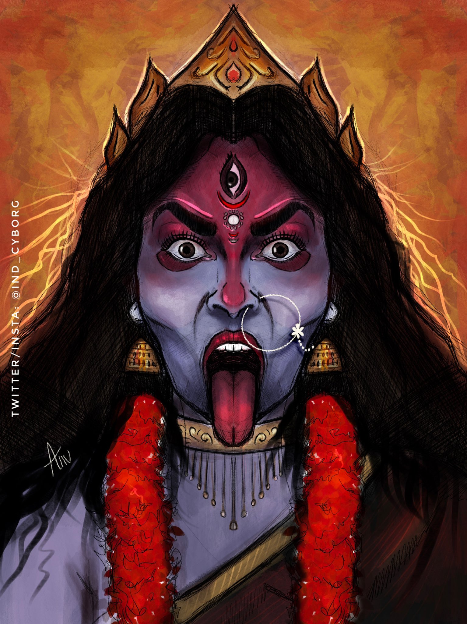 Scary Kali Ma