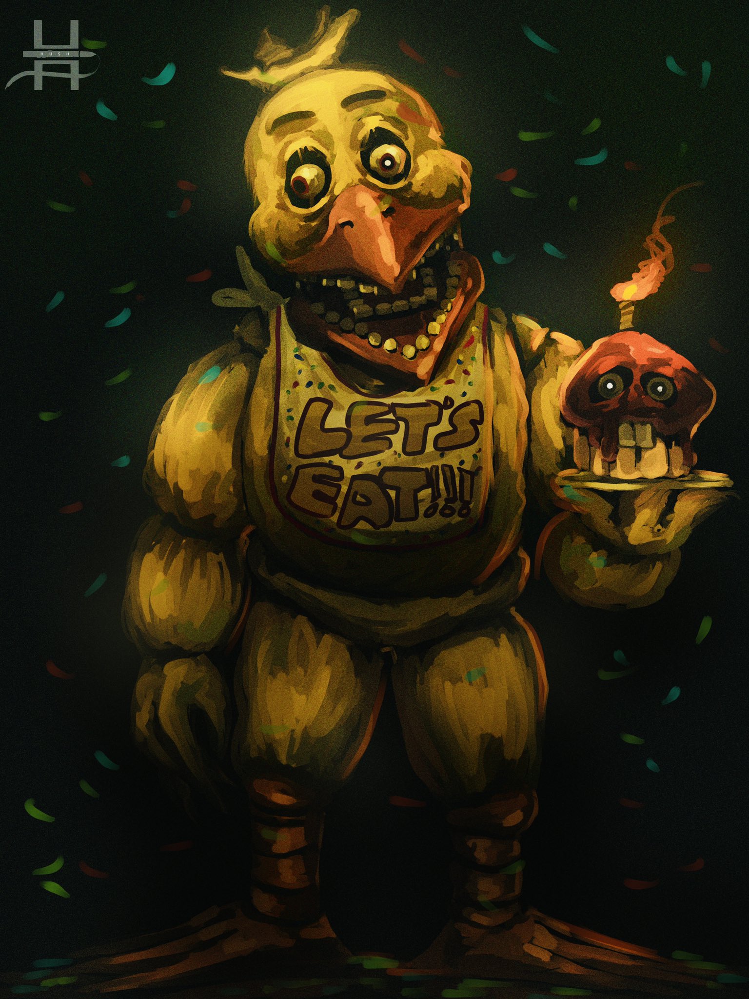 Fnaf Chica Fan Art