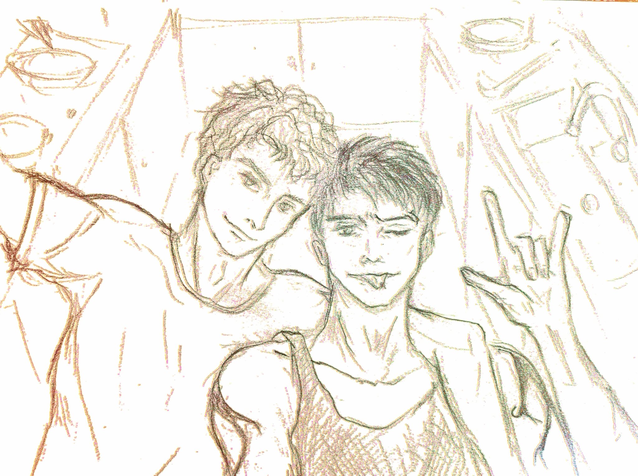 Divergent Peter Drawing