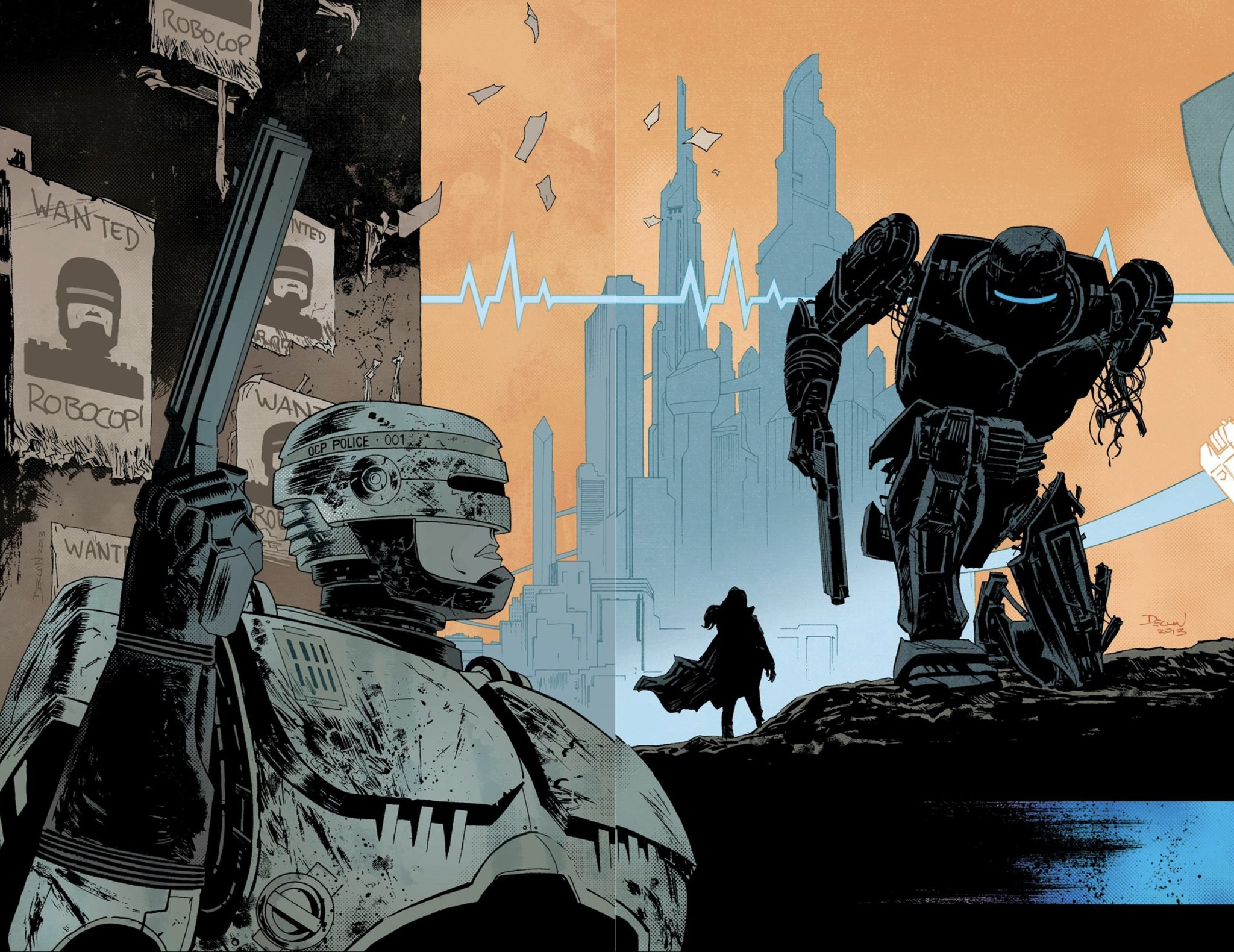 Robocop Comic Wallpaper