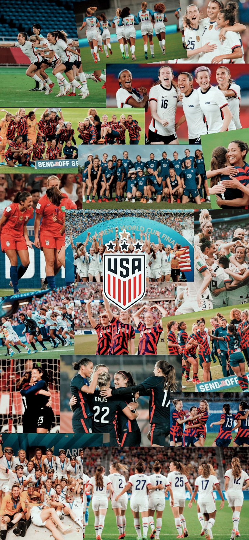 All Of Uswnt Wallpaper