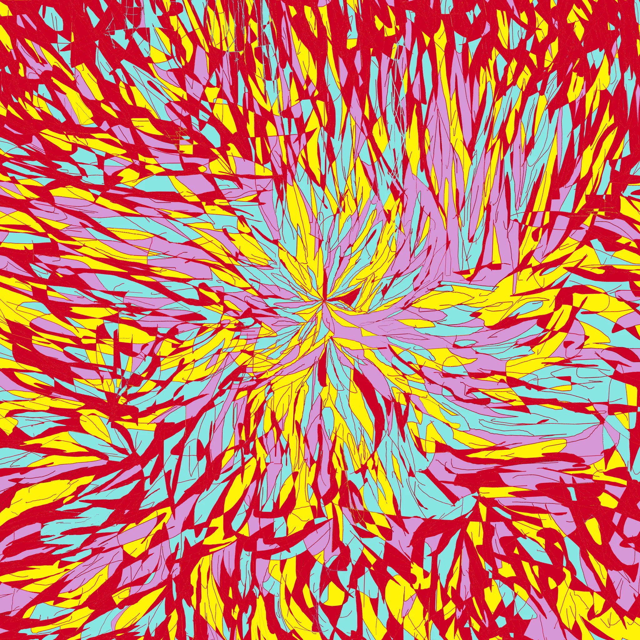 Radiating Rhythm In Art